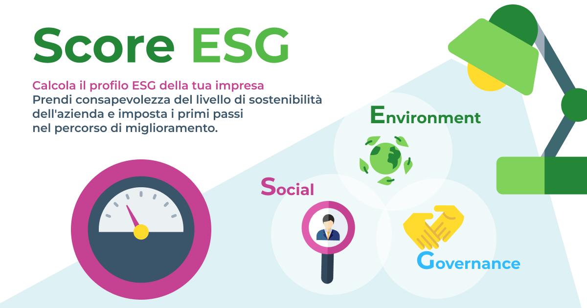 Ottieni il calcolo dello SCORE ESG della tua azienda - ag-ts.energy